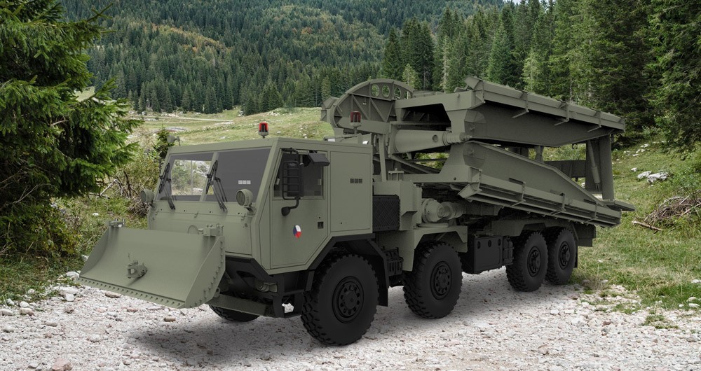 AM-70 EX – ve Šternberku vzniká nové české mostní vozidlo | ARMYWEB.cz