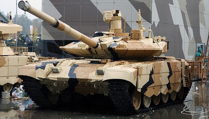 Indie nakoupí 464 ruských tanků T-90MS | ARMYWEB.cz