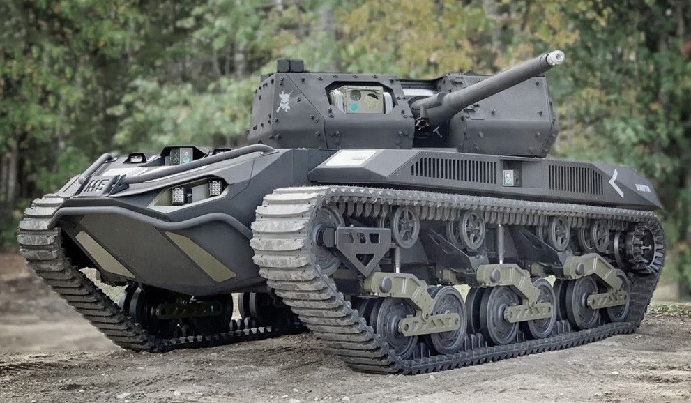 Ripsaw: Bezpilotní tank US Army, který si zahrál i ve filmu Mad Max ...