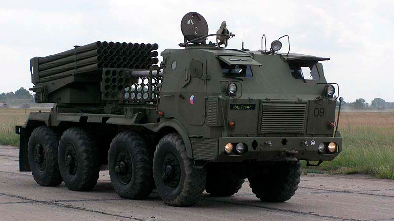 Raketomet RM-70 GRAD: Legendární zbraň vyvinuta v Československu ...