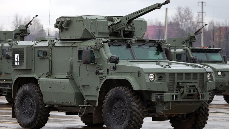 Ruská obrněná vozidla K-4386 Tajfun-VDV mají za sebou bojový křest | ARMYWEB.cz