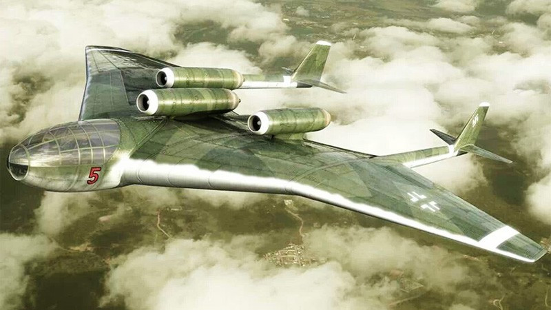 Německý bombardér E.555 – Pustošitel New Yorku | ARMYWEB.cz