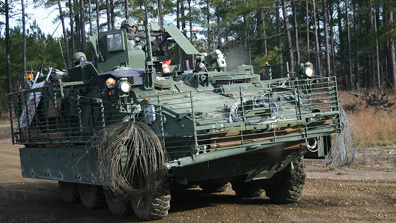 Modernizace amerických kolových obrněných transportérů Stryker ICV ...