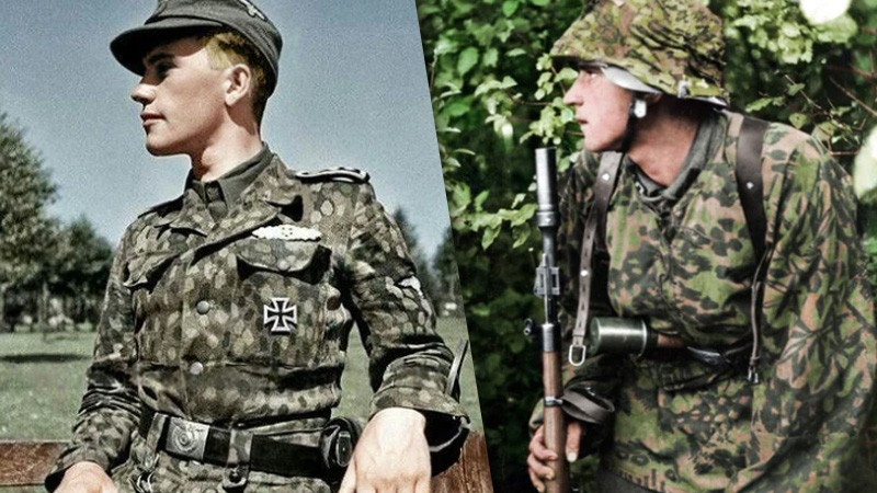 Nadčasové efektivní maskování uniforem příslušníků Waffen-SS | ARMYWEB.cz