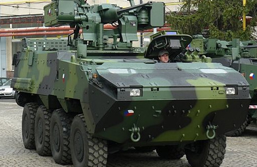 Pandur II 8x8 ve službách AČR | ARMYWEB.cz